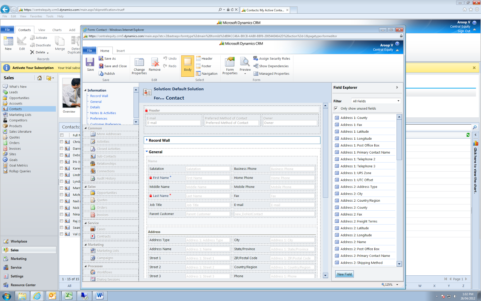 Multi Select Picklist in MS Dynamics CRM 2011 - Microsoft Dynamics CRM ...