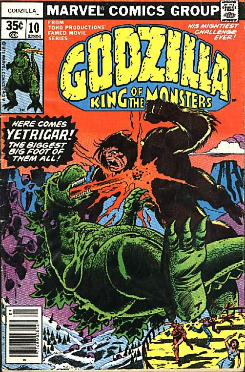 Middle Earth Collectors: A History Of Godzilla Comics: The Marvel Years