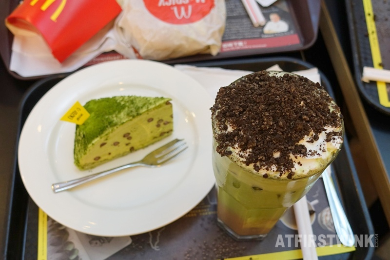 McDonalds Hong Kong: Matcha chocolate x OREO cookies