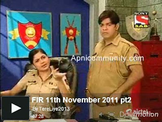 FIR -11th November 2011 pt2-Watch Sab TV Shows Online | Full Episodes ...