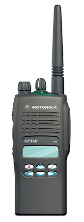 Emergency Radio: Motorola GP360 antenna models