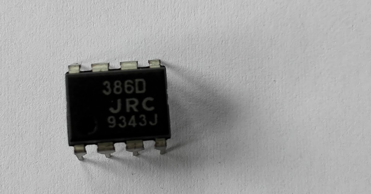 Jual IC Komponen Electronics: Pasarnya Ada Banyak Jenis Transistor JRC386D