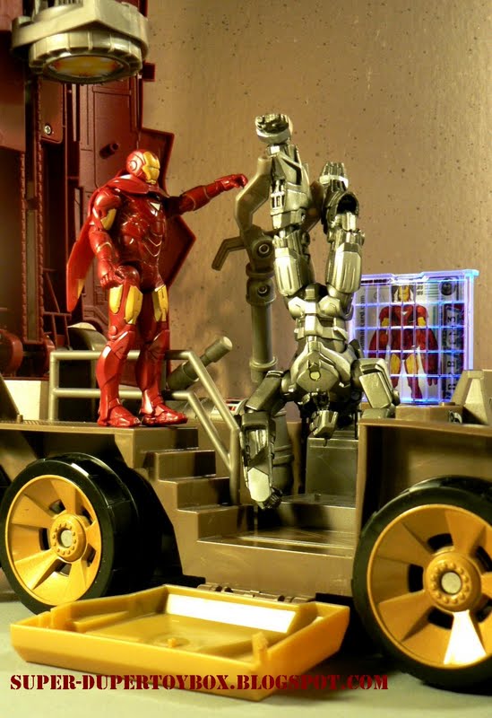 Super-DuperToyBox: Iron Man Rolling Battle Headquarters by Hasbro