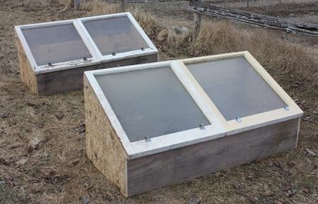 Life After Rowangarth Farm: Building our cold frames