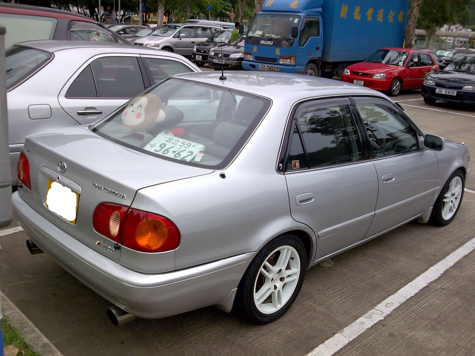 Derek's Car Album * Derek 照相館: My Corolla AE110 - PART V