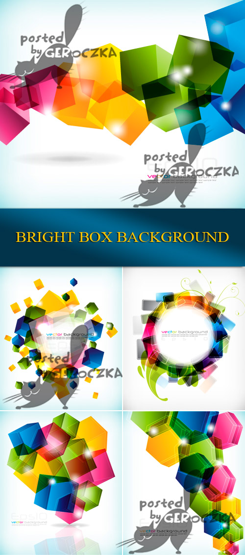 Best Vectors ClipArt: 5EPS Beautiful Box Backgrounds Free Illustrations ...