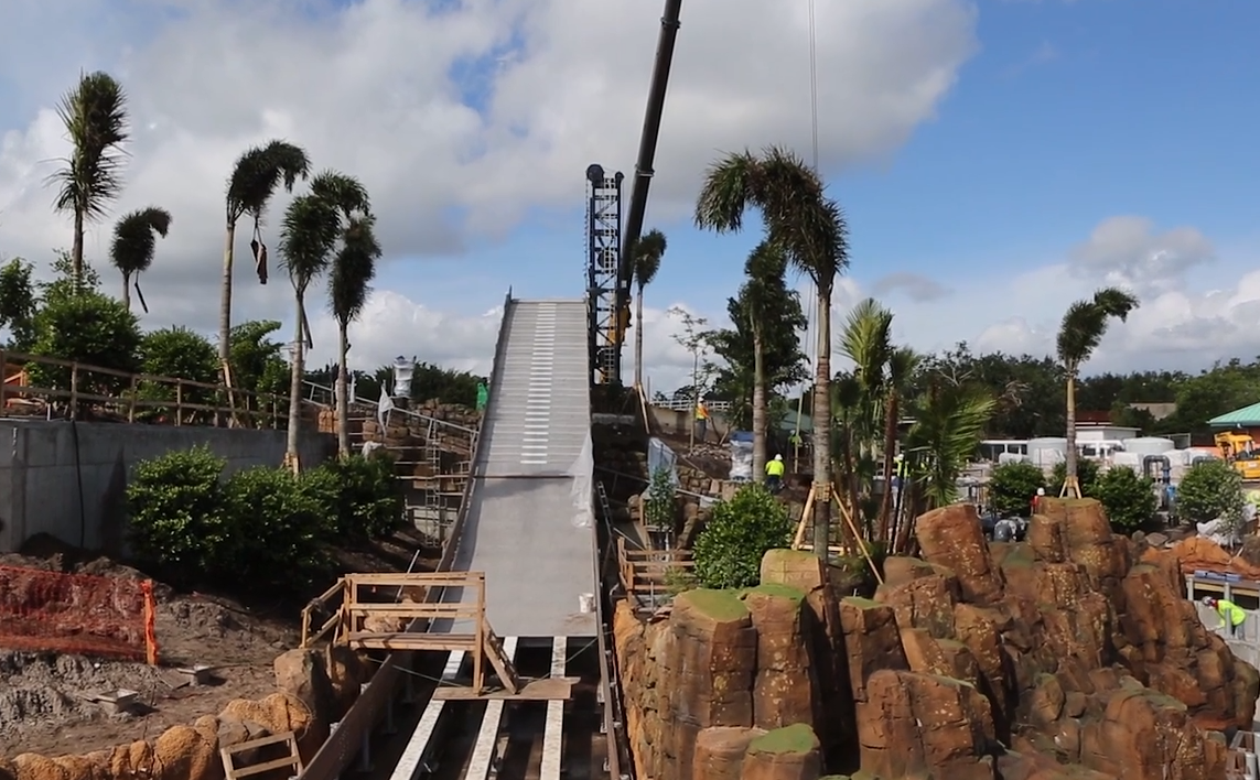 SeaWorld Infinity Falls Update - AmusementInsider | Fun Starts Here