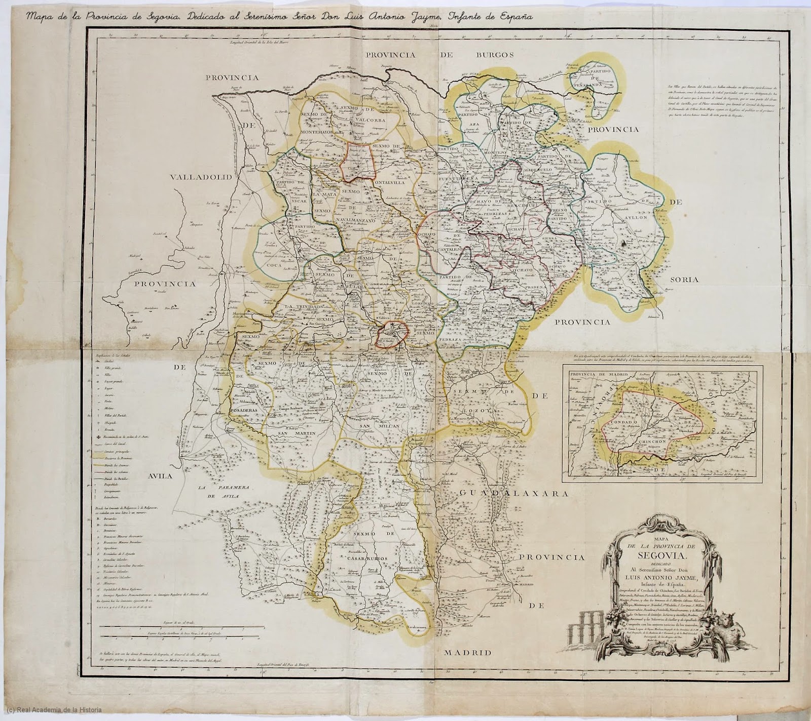 EL ESPINAR INFORMACIÓN: Mapas históricos de Castilla y León y Segovia