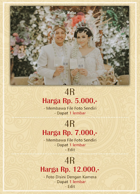 Contoh Price List / Daftar Harga Cetak Poto - kurasaurus