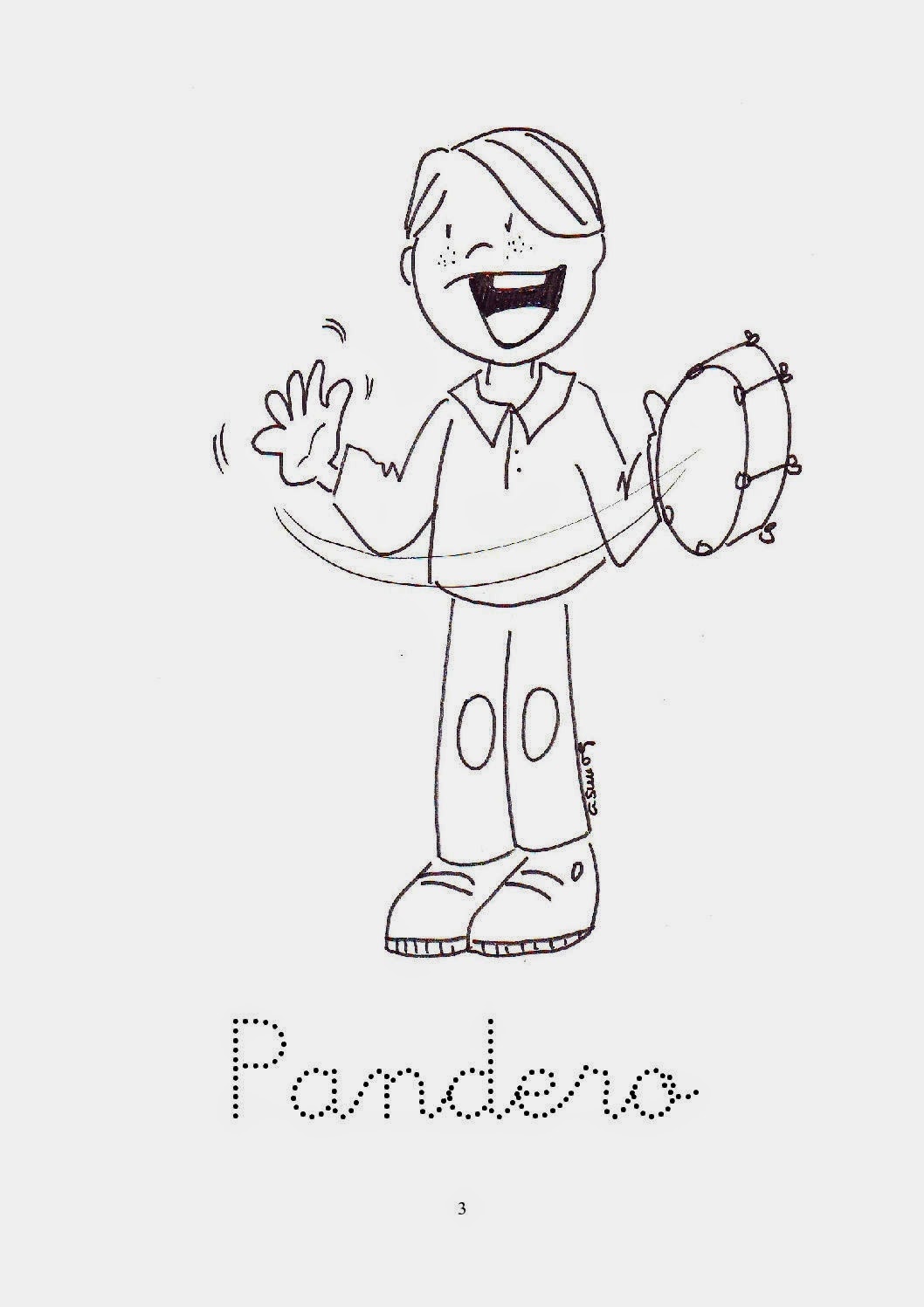 Dibujos para colorear. Maestra de Infantil y Primaria.: Instrumentos de ...