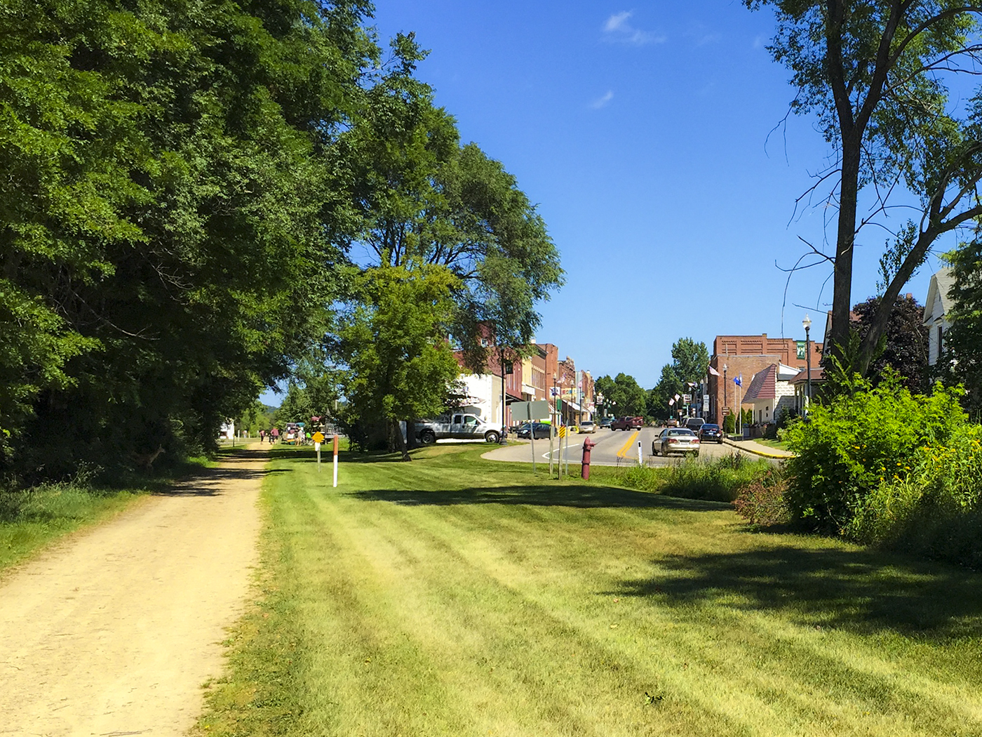 Bicycling The 400 State Trail