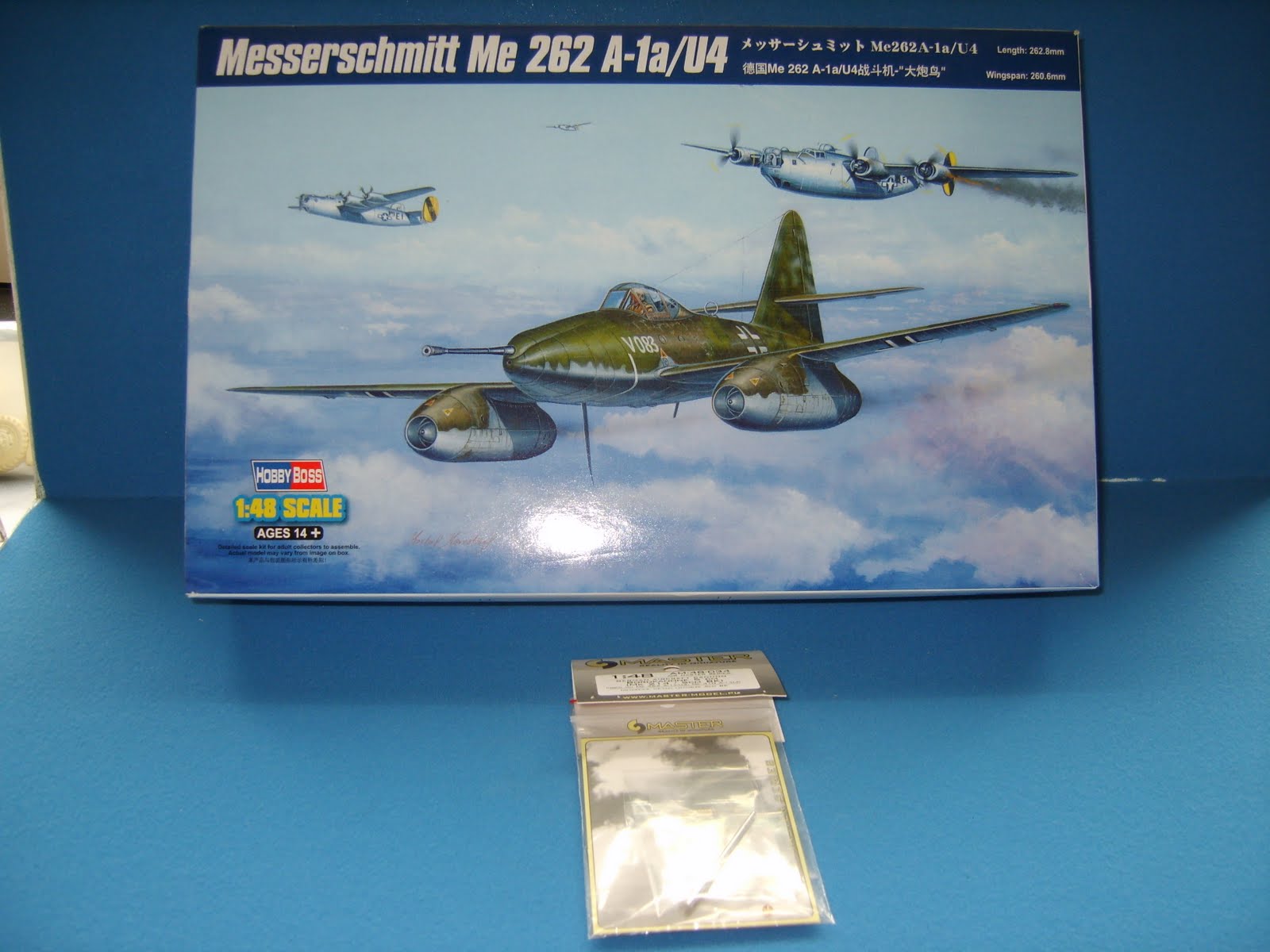 Pete's Model World : Messerschmitt Me262 A1 a/U4
