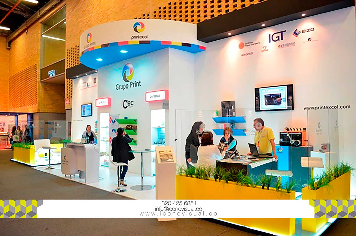 Portafolios Local Publicidad: Stands para congresos y diseño 3d ...