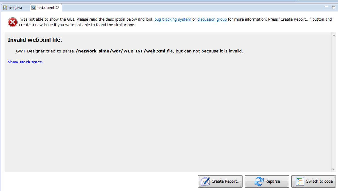 BLOG GWT Eclipse UiBinder Invalid Web xml File BLOG GWT Eclipse UiBinder Invalid Web xml File
