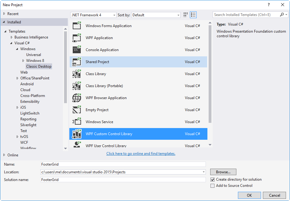 WPF Thoughts: Editable DataGrid with footers as a custom control