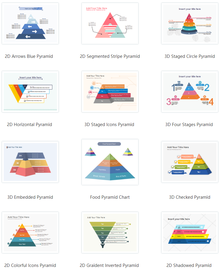 Top 24 Free Pyramid Diagram Templates for Word, PowerPoint, PDF