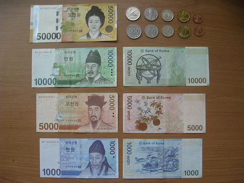Leo guesthouse Hongdae in Seoul: All about of Korea Currency.