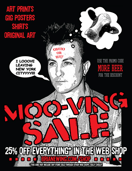 INSIDE THE ROCK POSTER FRAME BLOG: Help Brian Ewing Escape From New York