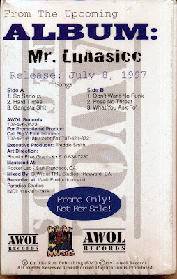 12ManRambo * Independent-Label RAP Cassettes, NORTHERN California '85 ...