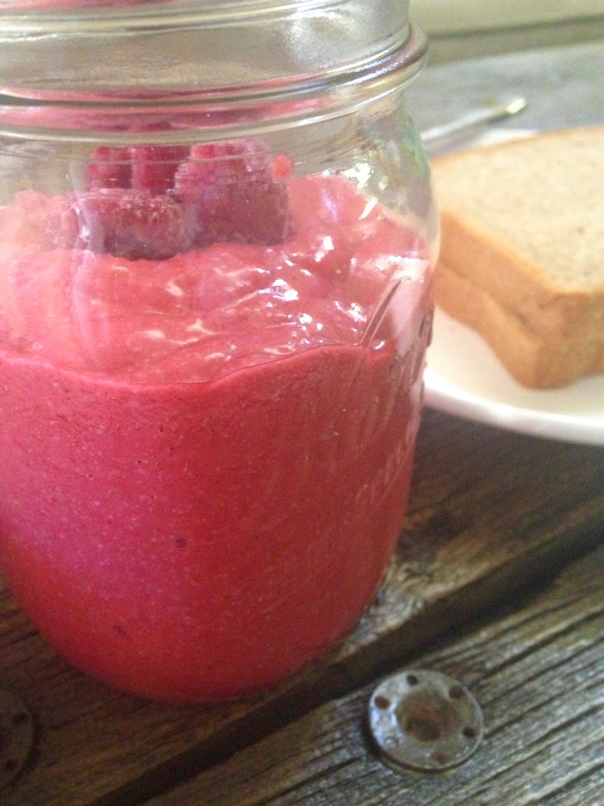 NourishRDs: Raspberry Chia Fruit Spread