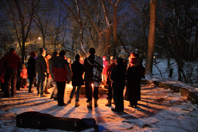 Save Our Stream: Winter solstice bonfire