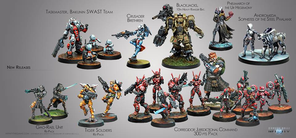 Tabletop Fix: Corvus Belli - Infinity October Releases