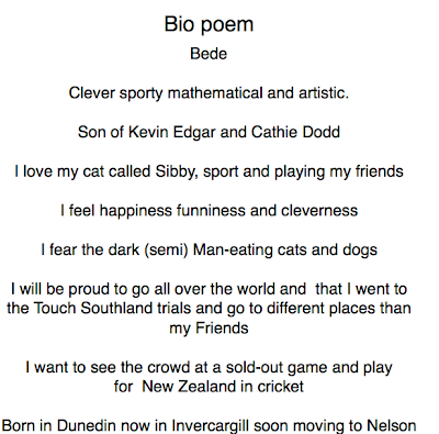 Bede@Enrich: Bio poem