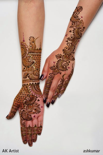 Ash Kumar Mehndi Designs Book for Eid 2014-2015 - Pakistani Suits ...