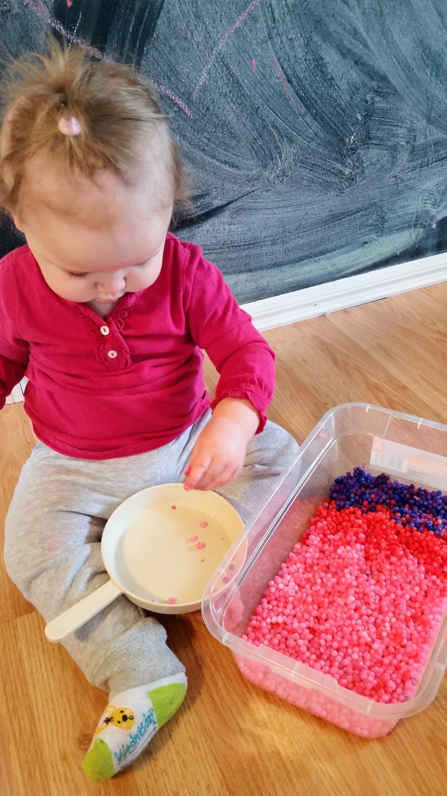 Sweetest Days of Childhood: Tapioca Pearl Sensory Play!