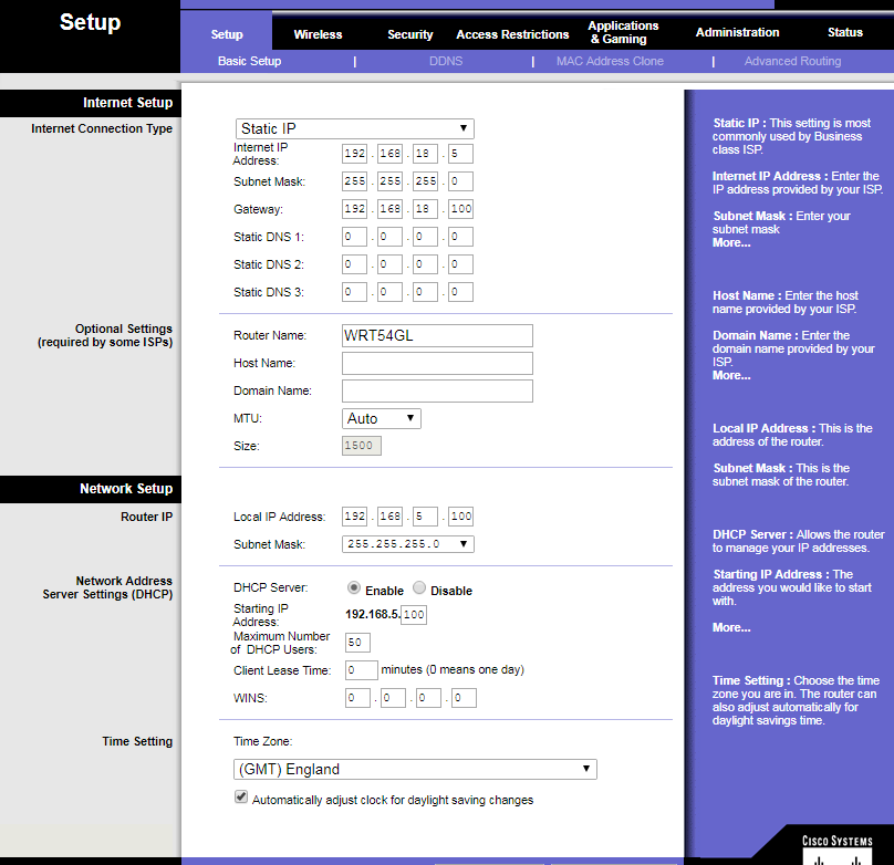 Modelo OSI: Práctica del Router