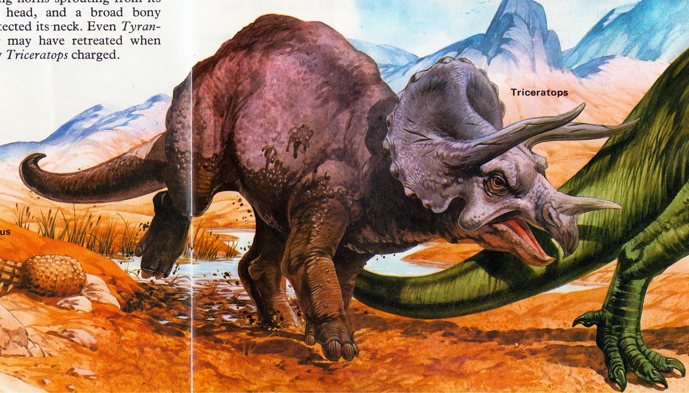 Love in the Time of Chasmosaurs: Vintage Dinosaur Art: The Age of Dinosaurs