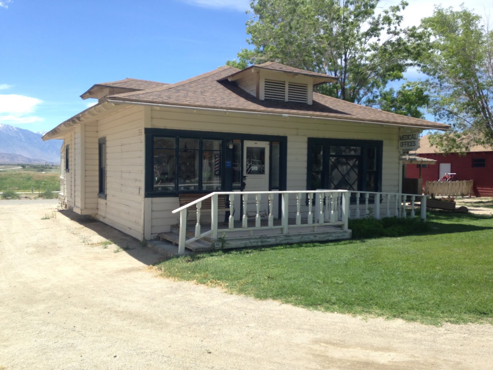 The western end of US Route 6 and Laws Depot on the Carson & Colorado ...