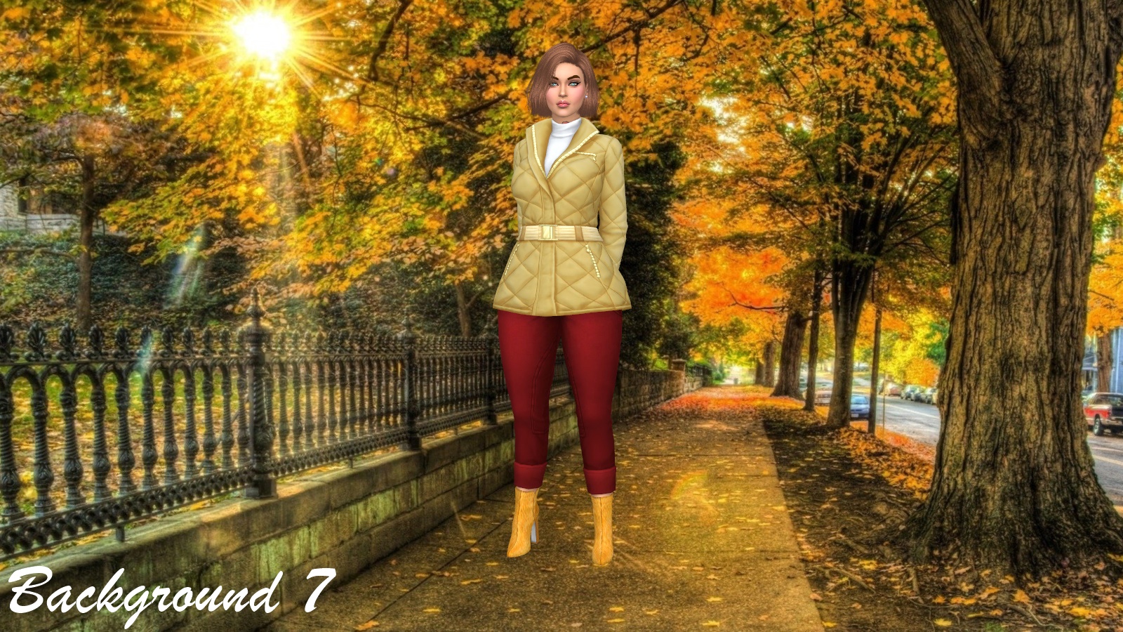 Annett's Sims 4 Welt: CAS Backgrounds "Autumn 2018" - Part 1