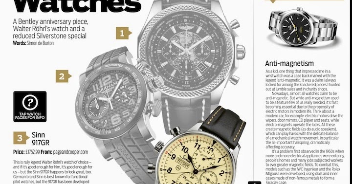 Picking The Perfect Luxury Watch For A Man - The Diary Of A Jewellery Lover