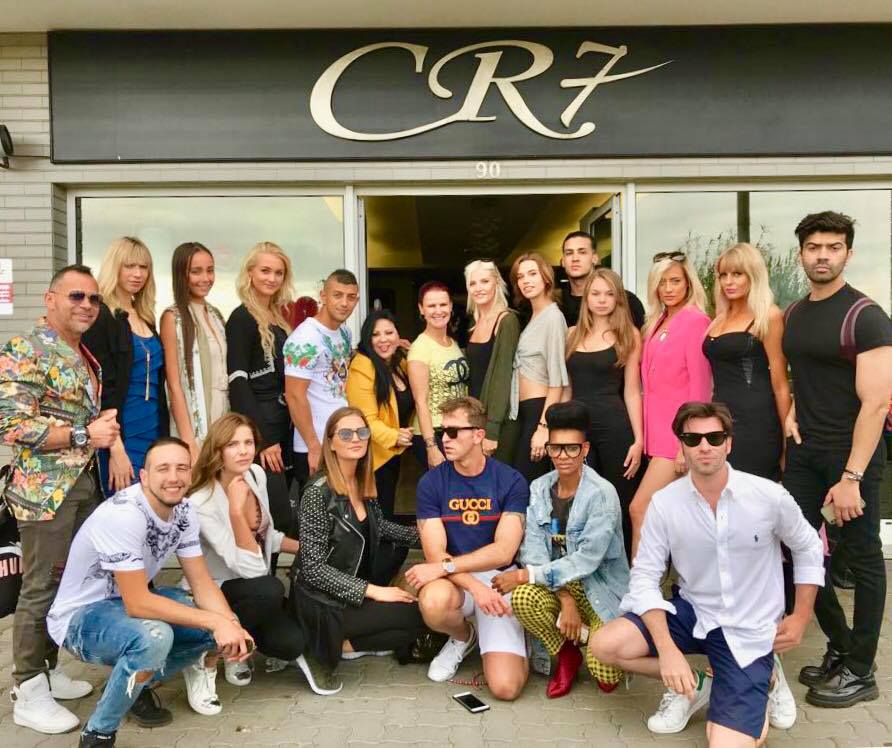 The CR7 clothing brand showcased at the MADEIRA FASHION WEEKEND 2018