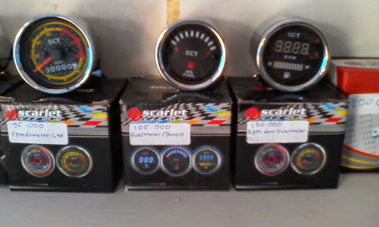RPM, Fuel Bensin, Spedometer | Bakul Variasi Motor Jogja