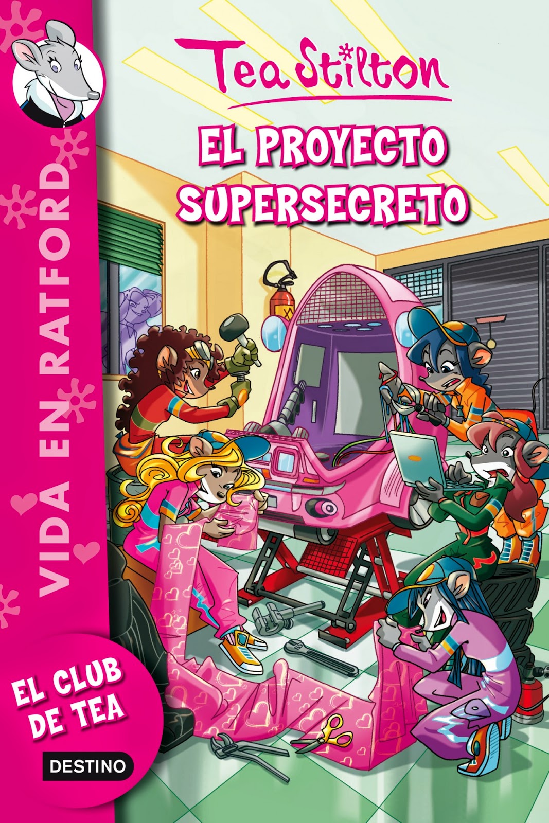 Rincón de la Lectura 3: El club de Tea: el proyecto supersecreto.