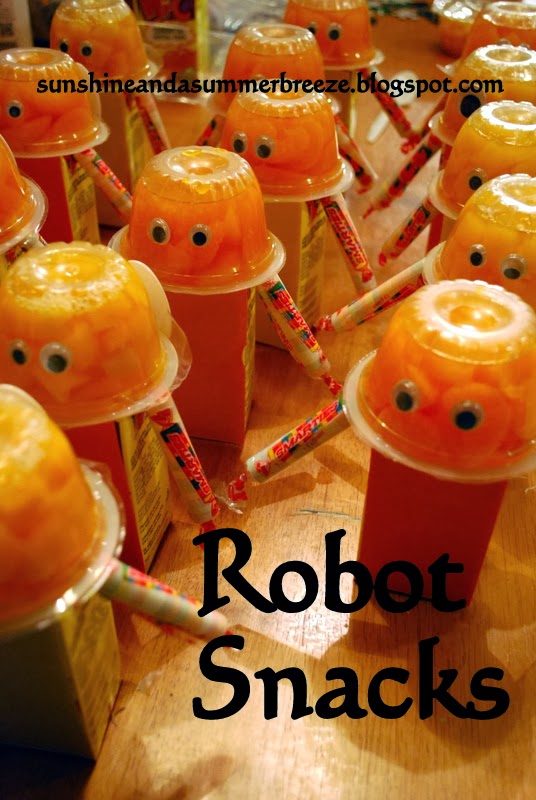 Sunshine and a Summer Breeze: Robot Snacks