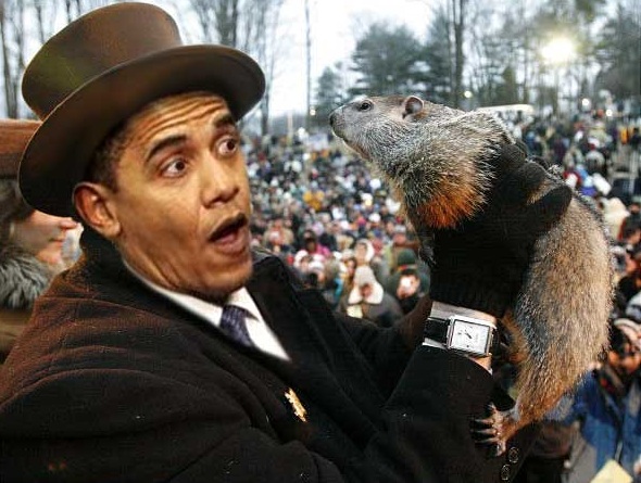 Political Pistachio: What Does President Obama and Groundhog Day Have ...