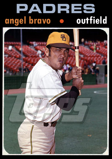 1971 Baseball Card Update: 1971 San Diego Padres (6th): 61-100, .379 ...