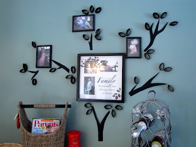 Random Acts of Momness: How to Make a Family tree wall hanging