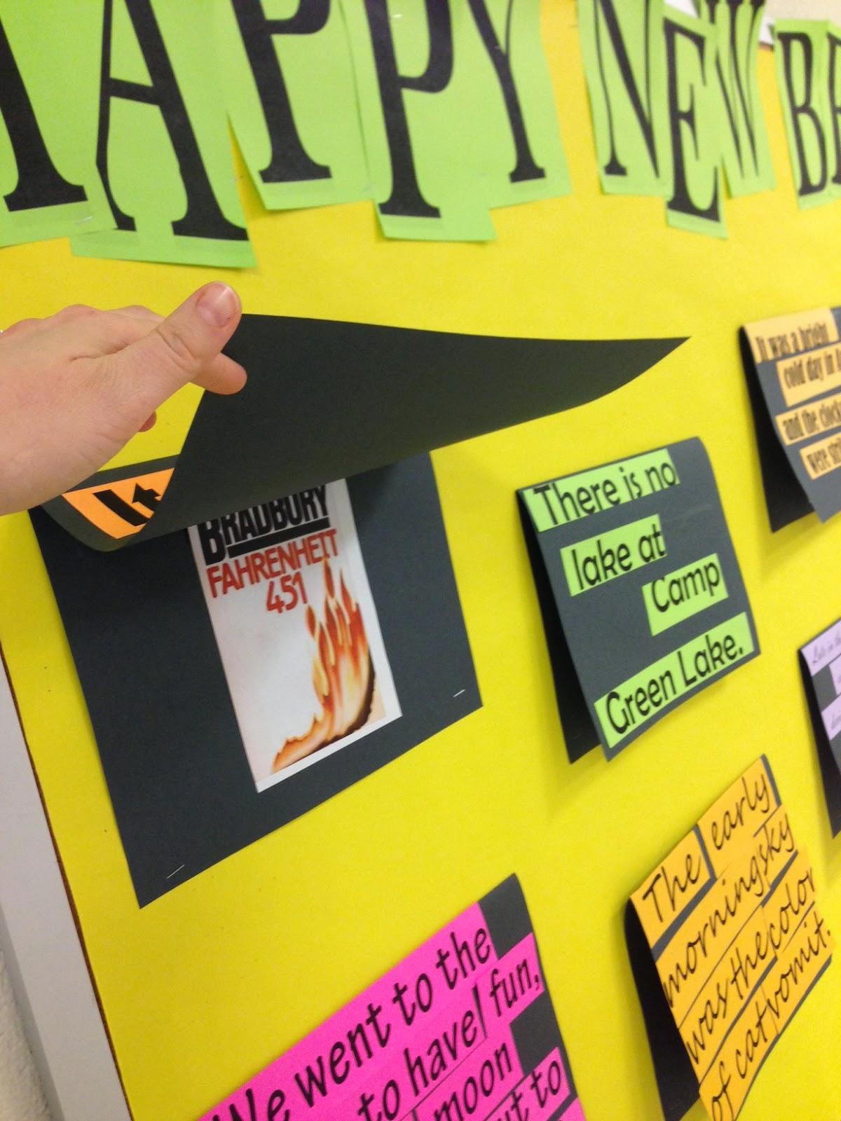 January Bulletin Boards & Book Displays