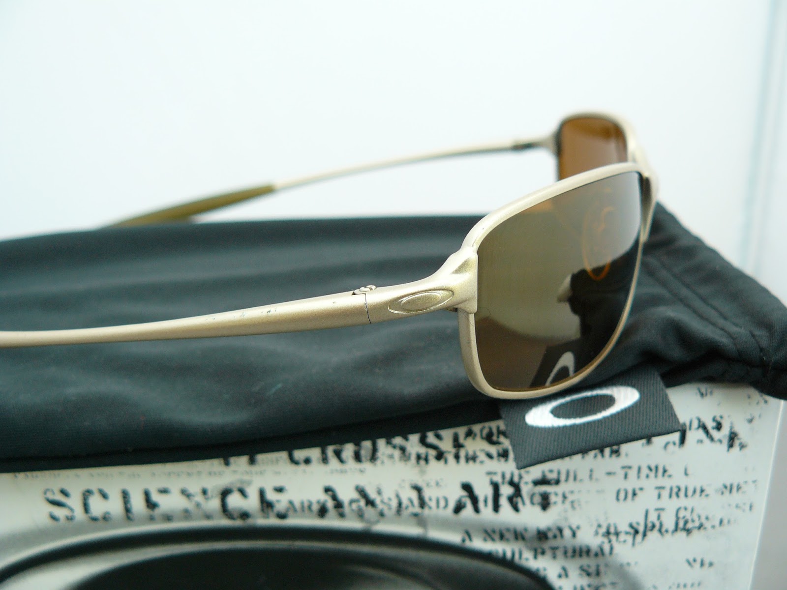 Oakley-for-sale: Oakley Square Wire 2.0 Spring Hinge Platinum, Gold Iridium