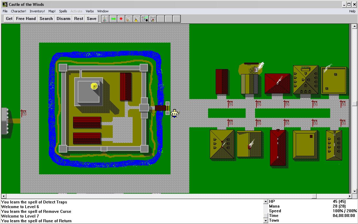 Castle of The Winds Saved Game Hex Edit