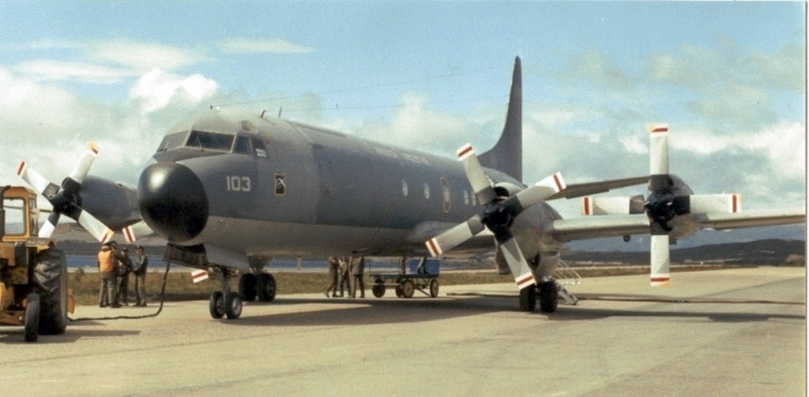 Historias Individuales: 0790 6-P-103 Lockheed L-188-PF Electra c/n 1070