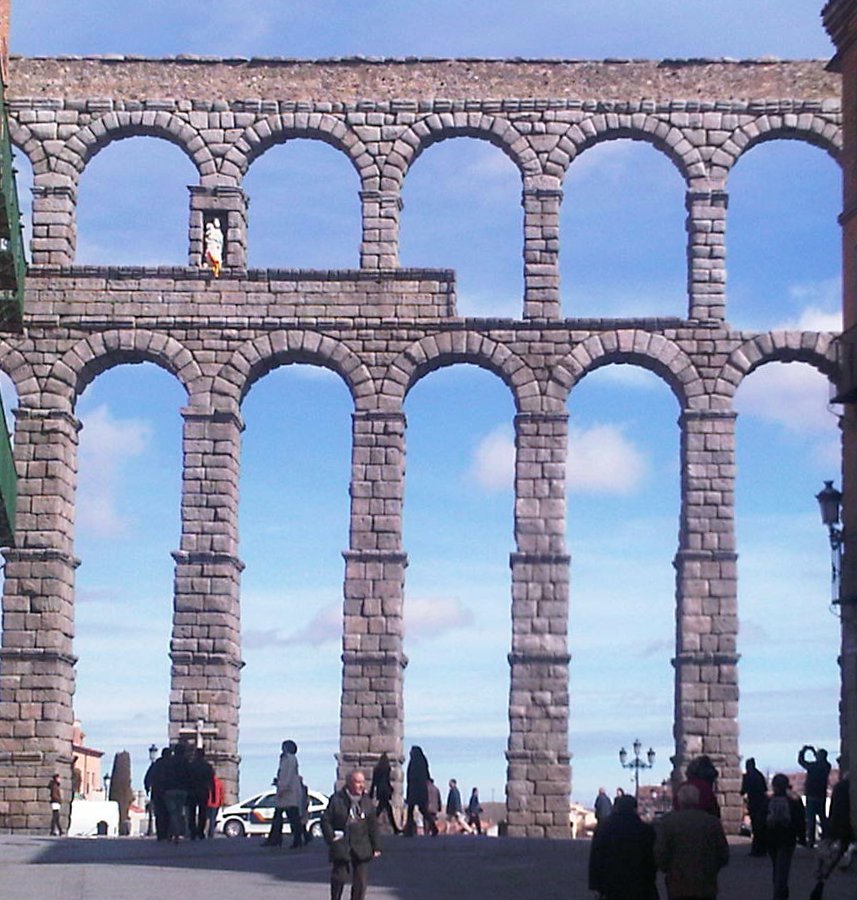 Unusual Historicals: Wonders and Marvels: The Roman Aqueduct of Segovia ...