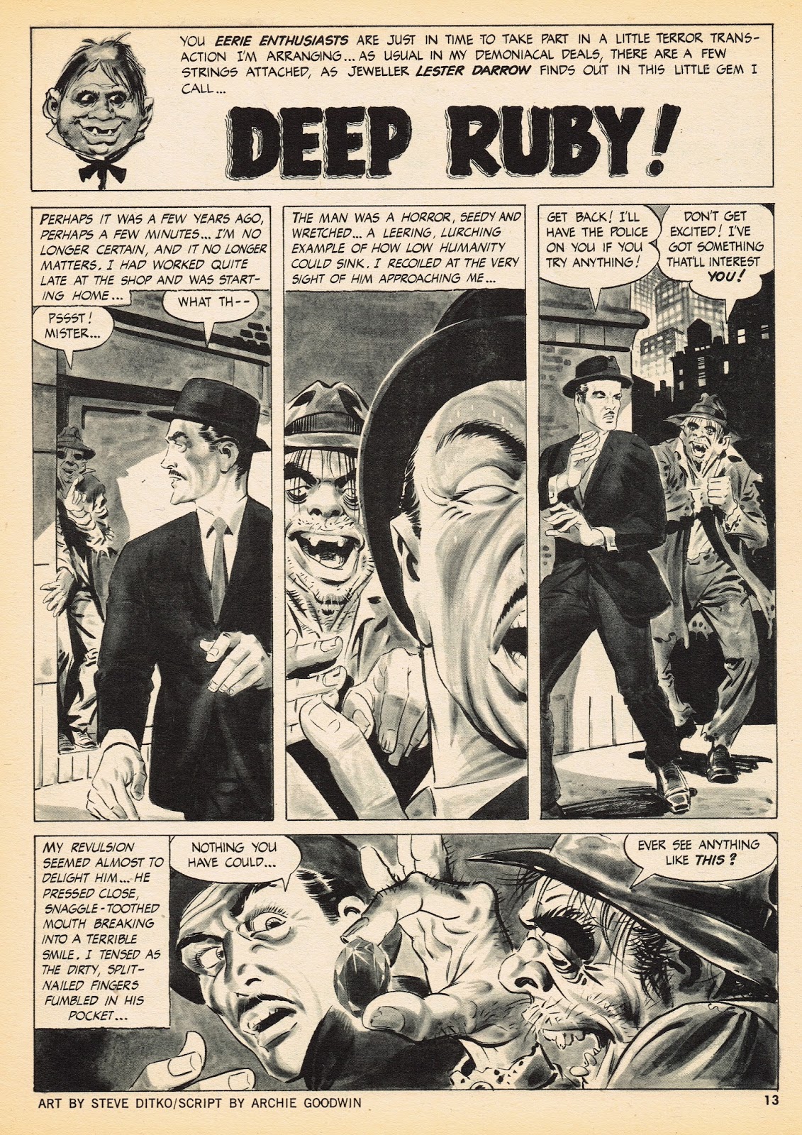 Cap'n's Comics: Deep Ruby by Steve Ditko