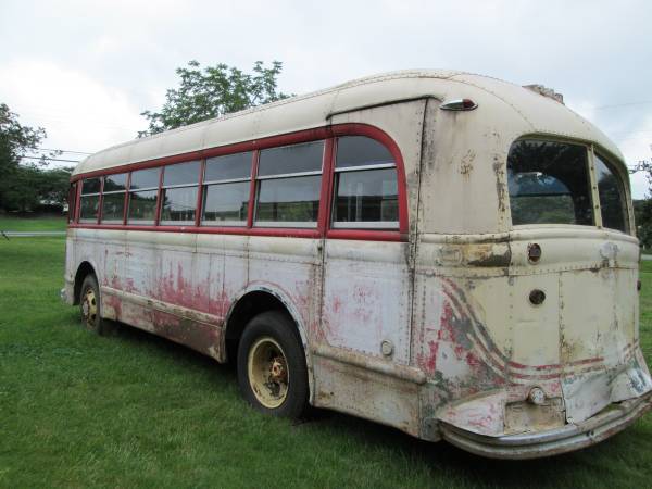 Rare American Transit Vehicle 1945 White Motor Company Bus - Classic ...