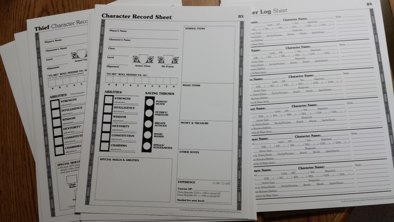 The Other Side blog: New B/X Game Master Screens