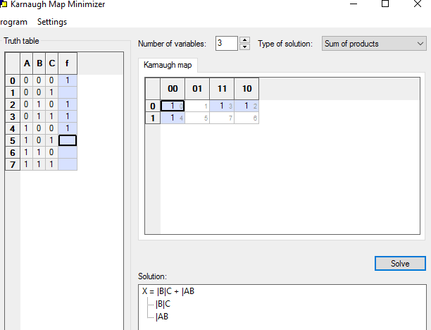 Herramientas TIC para la simplificación funciones lógicas-mapas de Karnaugh